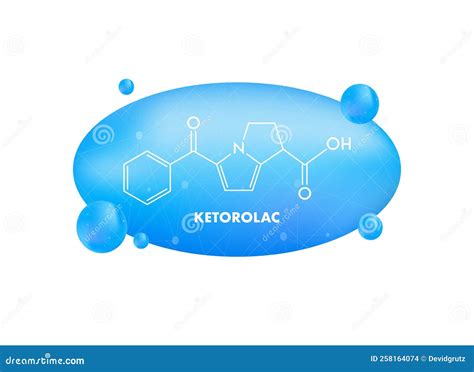 Glibenclamide Concept Chemical Formula Icon Label Text Font Vector