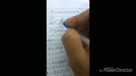 5arithmetic Operators And Their Precedencelecture5 Youtube
