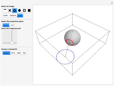 Inverse Stereographic Projection Of Simple Geometric Shapes Wolfram