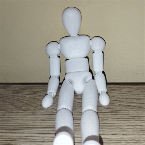 👨 Figura Humana Articulada・archivo Stl Para Impresión 3d・cults