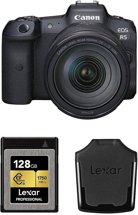 Amazon.com: Canon EOS R5 Mirrorless Digital Camera with RF 24-105mm f ...