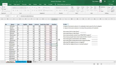 Excel Countif Countifs Min Max And Rank Functions Explained Youtube