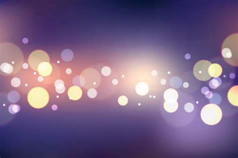 Free Vector Bokeh Effect Gradient Background
