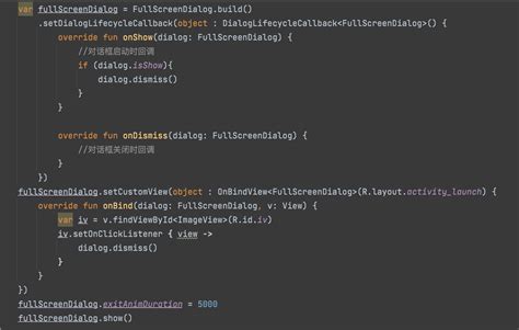 fullscreendialog · issue 232 · kongzue dialogx · github