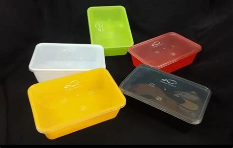 Plastic 750ml Rectangle Food Packaging Boxes At ₹ 55piece In Chennai