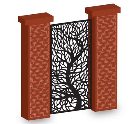 Tree Panels Dxf Leafs Set Tree Panel Floral Patterns Tree Wall Art