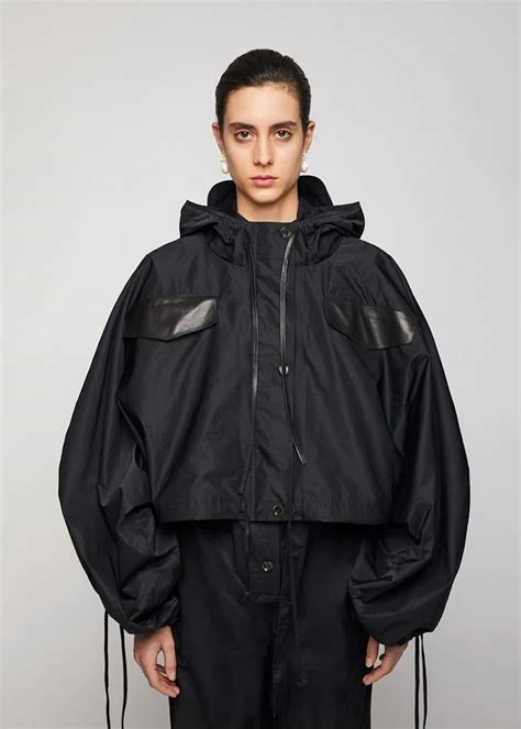 Mode Mantel Black Windbreaker Fashion Vocabulary Techno Ulzzang Fashion Sport Wear Models