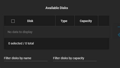 Truenas Disks Not Showing Up In Storagepools Servers Nas And Home