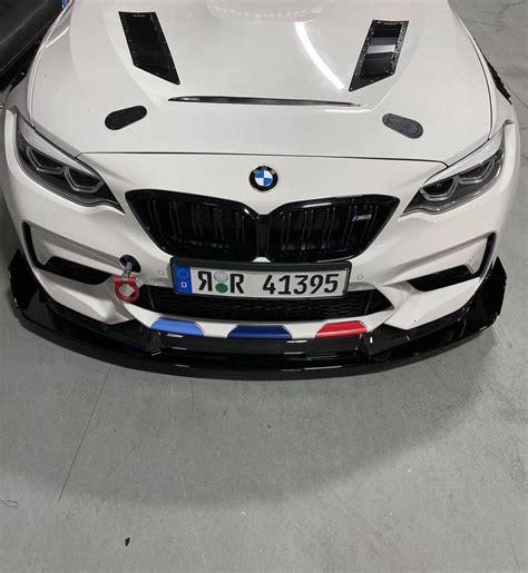 Chassis Mount Front Splitter Bmw M2 2018 2020 Artwork Bodyshop Inc