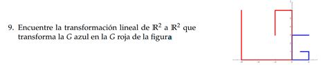 Solved 9 Find The Linear Transformation From ℝ² To ℝ² That