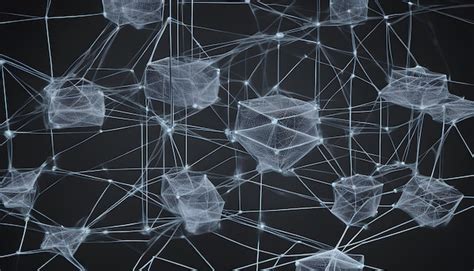 Premium Photo A Computer Generated Image Of A Complex Structure Made