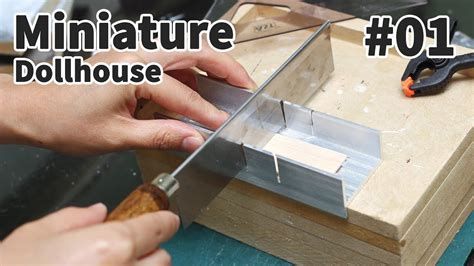 미니어쳐 돌하우스 만들기 01 재료와 도구 사용법 Miniature Dollhouse Youtube
