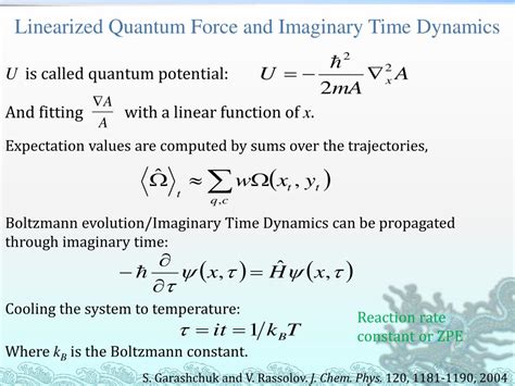 Ppt The Hybrid Quantum Trajectoryelectronic Structure Dftb Based