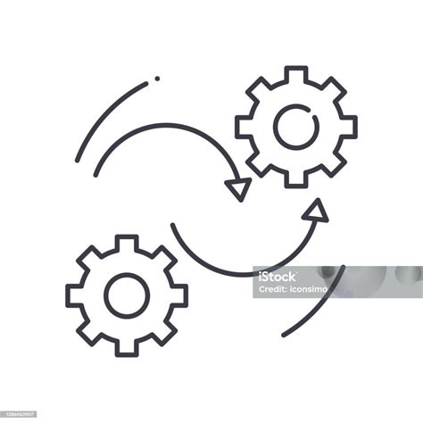 라인 동작 아이콘 선형 격리 된 그림 얇은 선 벡터 웹 디자인 기호 흰색 배경에 편집 가능한 스트로크와 개요 개념 기호 가격에 대한 스톡 벡터 아트 및 기타 이미지 Istock