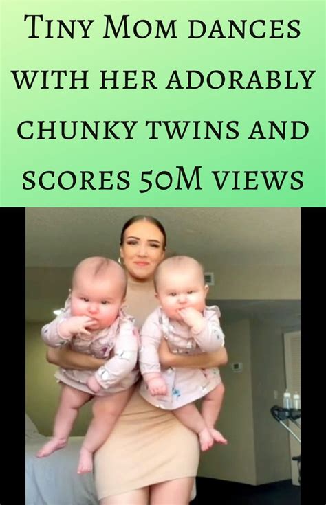 Tiny Mom Dances With Her Adorably Chunky Twins And Scores 50m Views