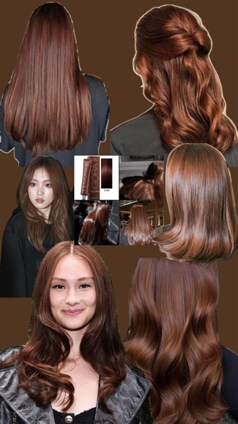 Copper Brown Hair In 2025 Ginger Hair Color Hair Color Auburn Hair Color Swatches
