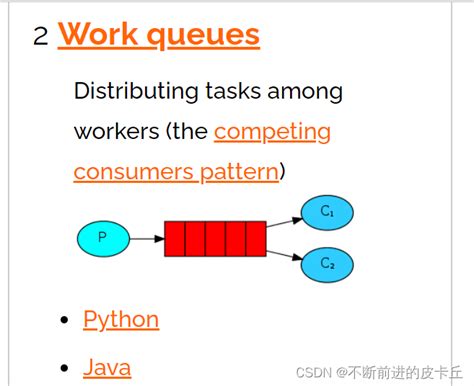 Rabbitmq工作队列模式rabbitmq 工作队列模式 Csdn博客