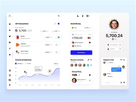 Personal Bank Account Ux Ui Design By Francesco On Dribbble