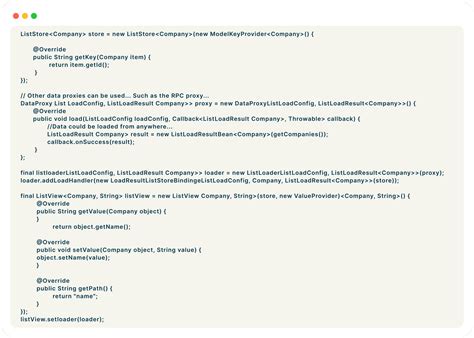 Enterprise Grade Java Ui Framework Sencha Gxt