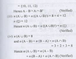 Sets Class ML Aggarwal ICSE Maths APC Solutions ICSEHELP
