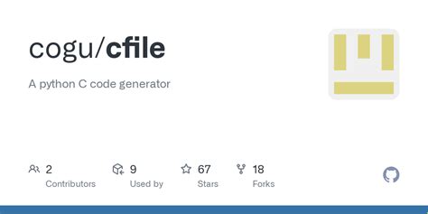 Github Cogucfile A Python C Code Generator