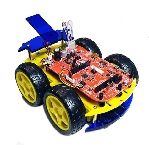 e gizmo 4wd programmable mobile robot e bot series uno compatible