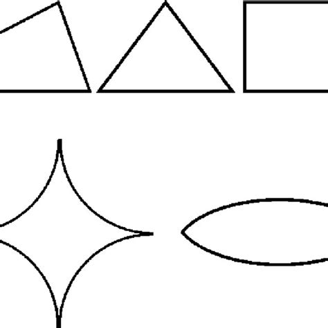 Pore Network Elements Models With Different Cross Sectional Shapes