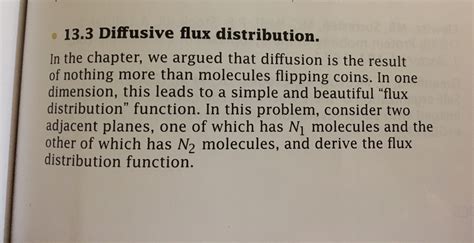 133 Diffusive Flux Distribution In The Chapter