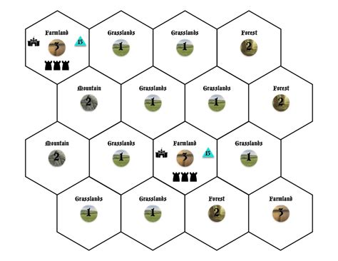A Sample Board Piece Epic Domination