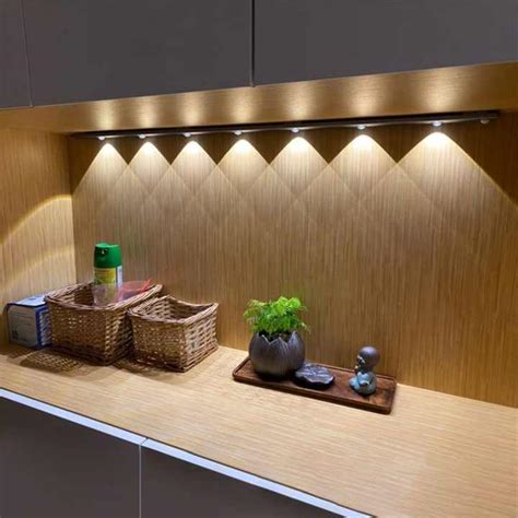 2022 Newest Removable Led Profile Under Led Cabinet Light Led Bar Shelf