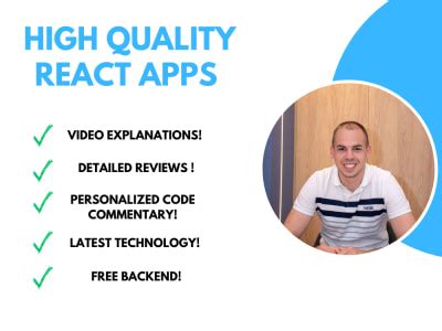 A Professional React Web Application Upwork
