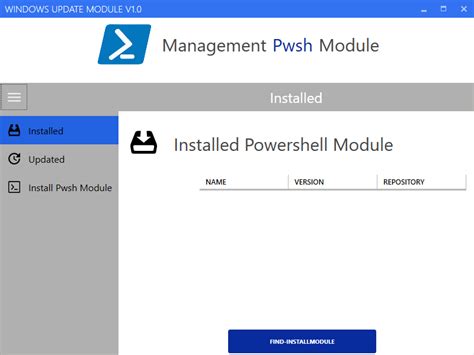 Manage Powershell Module Get Powershell