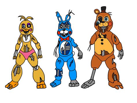 Withered Toy Animatronics By Crossovergamer On Deviantart