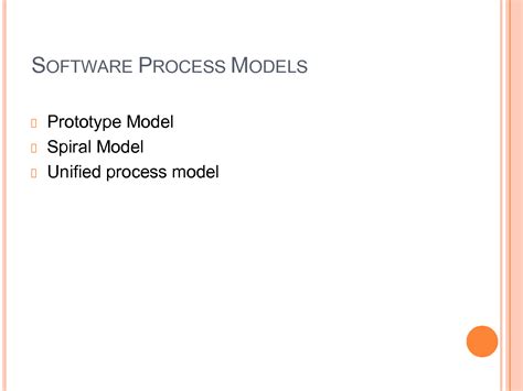 Solution Software Process Models Explained Studypool