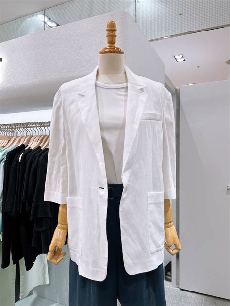 24여름 린넨 7부 루즈핏 자켓