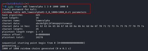 Crack Hashes Using Rainbowcrack And Rainbow Tables Techarry