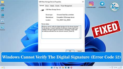 How To Fix Windows Cannot Verify Digital Signature For The Drivers
