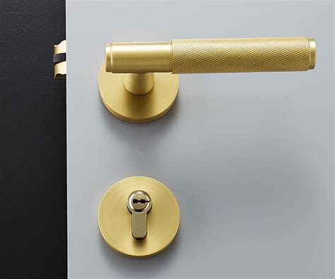 Nova Premium And High Quality Solid Brass Door Lever Handle Set