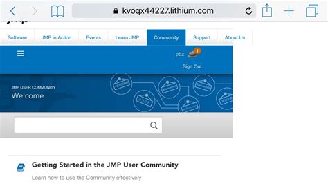 ios site doesn t render properly on mobile jmp user community