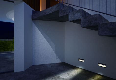 Ixis Recessed Outdoor Wall Light 6w 240v Dark Grey 3000k Warm White Mr Resistor Lighting