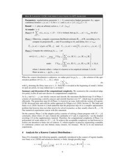 Contextual Bandits With Knapsacks For A Conversion Model DeepAI