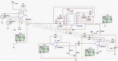 eeg circuit schematic diagrams of brain wave project make it mech