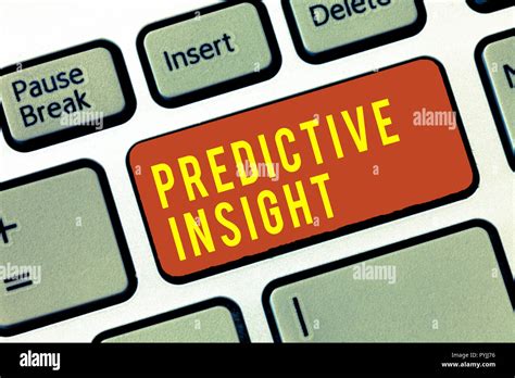 Handwriting Text Predictive Insight Concept Meaning Proactive Fault