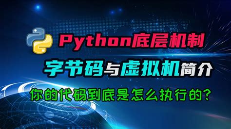 【python】字节码和虚拟机？python代码竟然是这么执行的！ Youtube