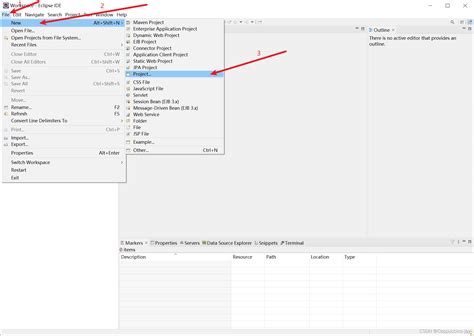 【java】eclipse如何创建java项目并运行eclipse怎么新建项目 Csdn博客