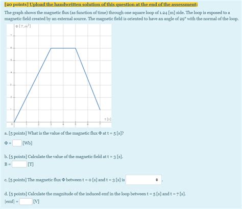 Solved Points Upload The Handwritten Solution Of This Chegg