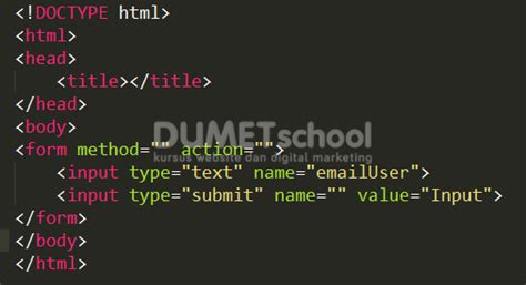 cara membuat validasi form input email dengan javascript