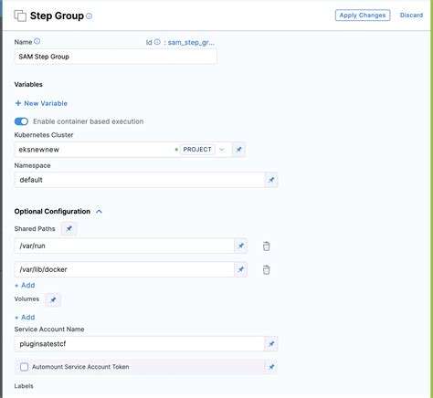 Containerize Step Groups Harness Developer Hub