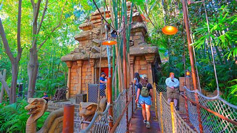 [2024] 4k Indiana Jones Adventure Ride And Queue Walkthrough Disneyland