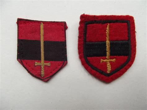 Territorial Army Formation Patches Dbg Militaria Territorial Army Formation Patches Dbg Militaria